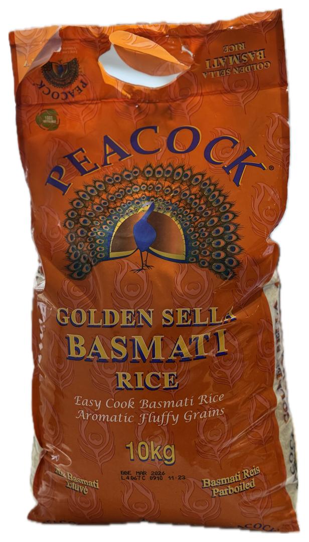 PEACOCK SELLA RICE – Red & Greens Africana Food Store