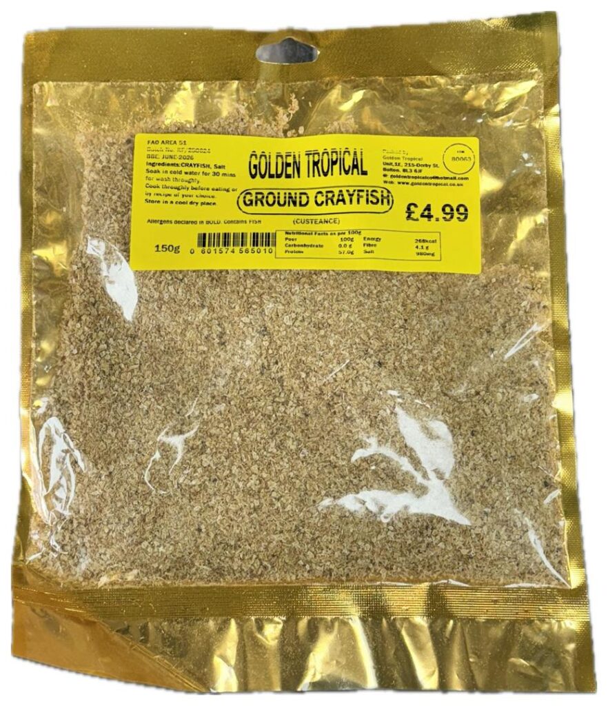 GROUND CRAYFISH – Red & Greens Africana Food Store