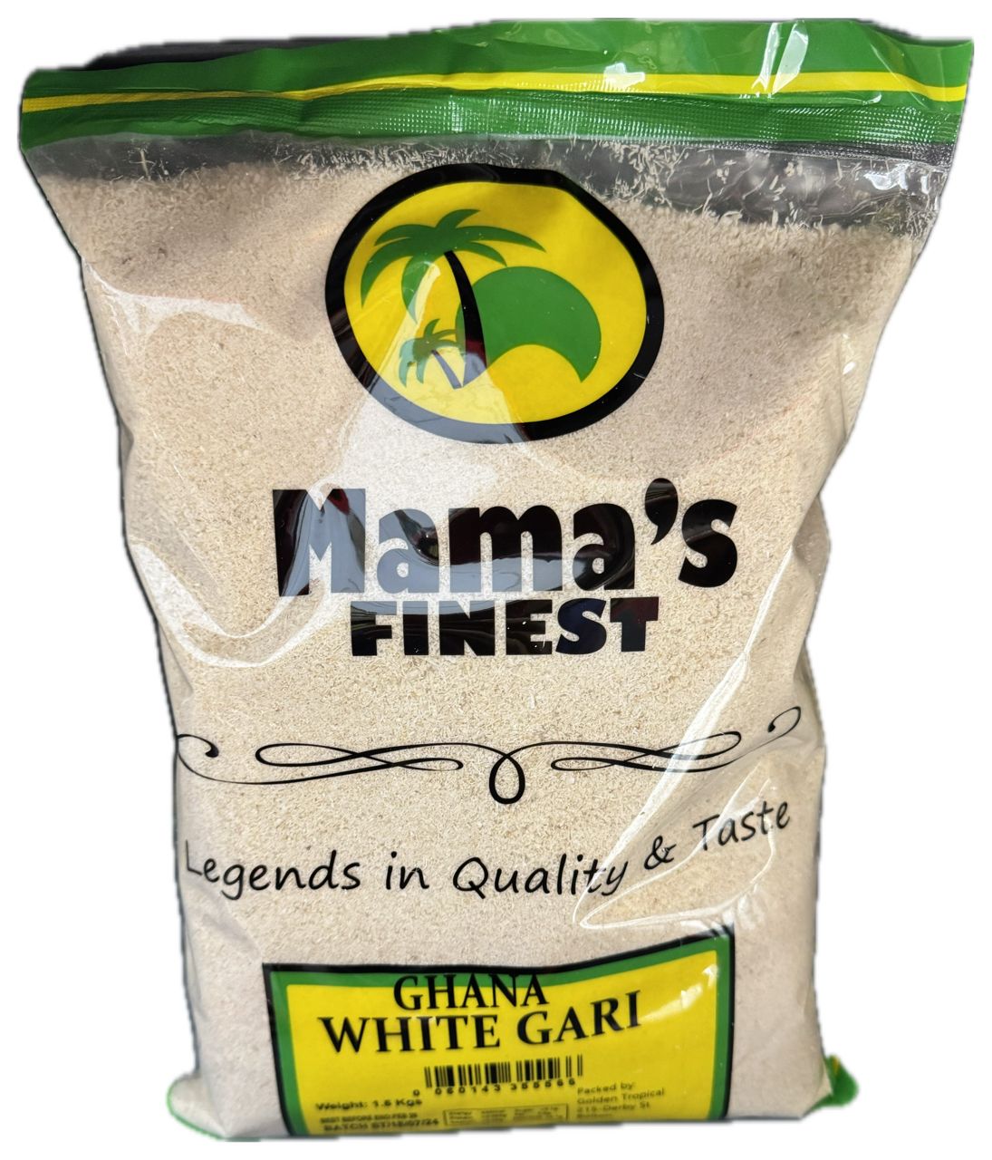 MF GHANA WHITE GARI – Red & Greens Africana Food Store